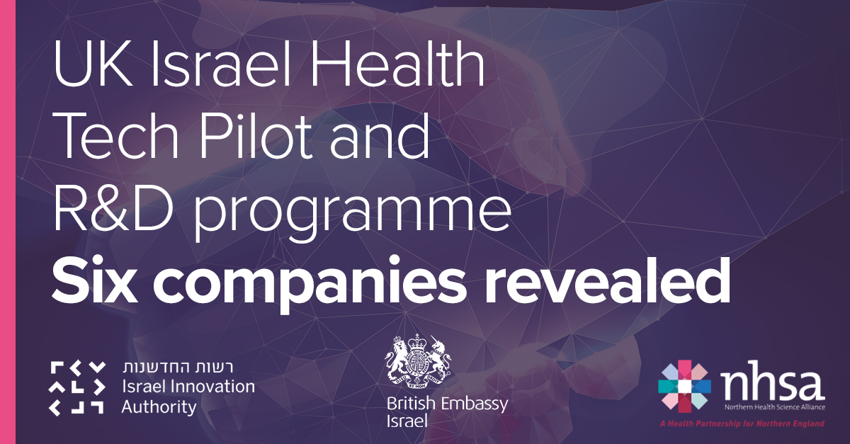 Health technology companies selected for a pilot project to launch ...