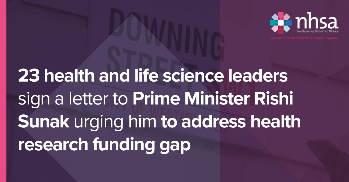 Northern health and life science leaders unite call on Prime Minister ...